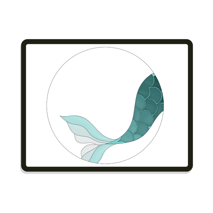 Ariel Round | Mermaid Tail – Hey Birdee