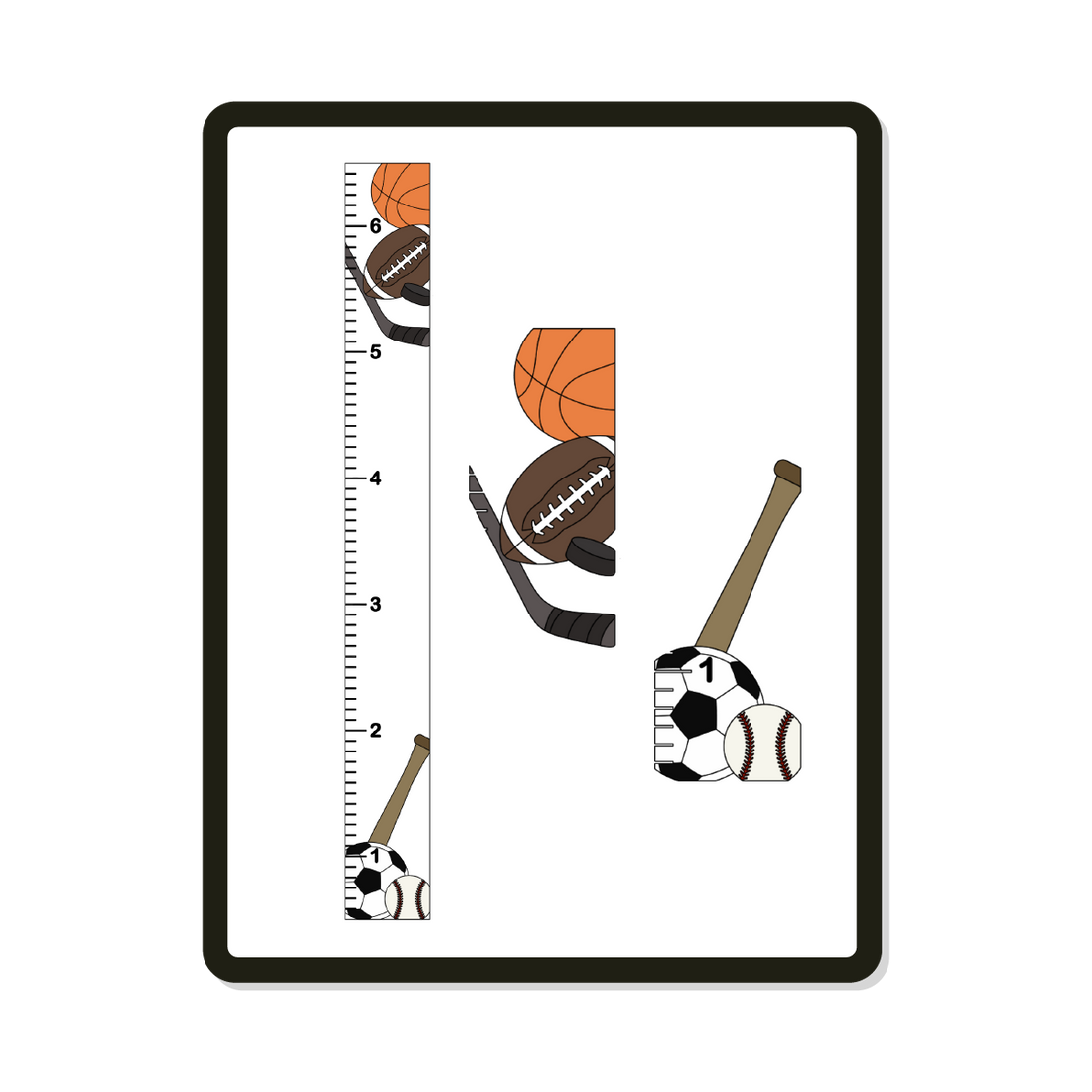 The Babe | Growth Chart | Sports – Hey Birdee